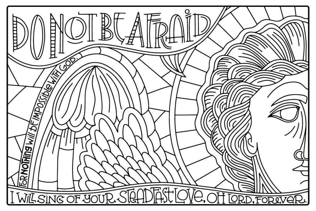 Advent Journey Coloring Posters: An Advent Art Project For All Ages
