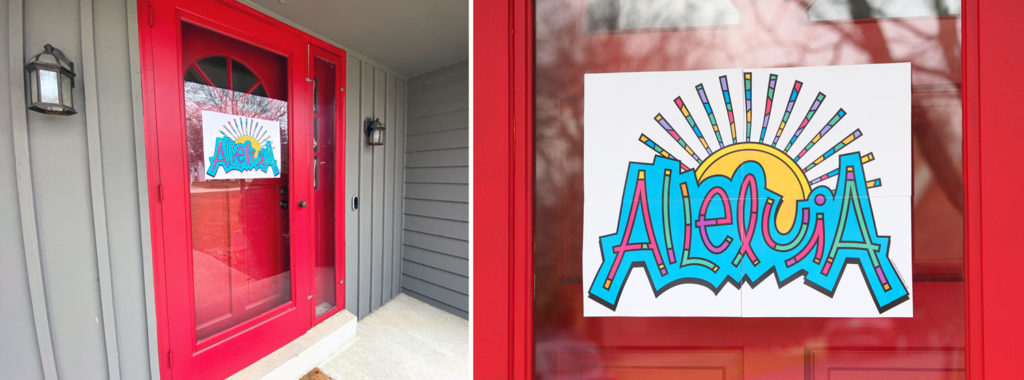 Alleluia Poster: Get Ready for Easter