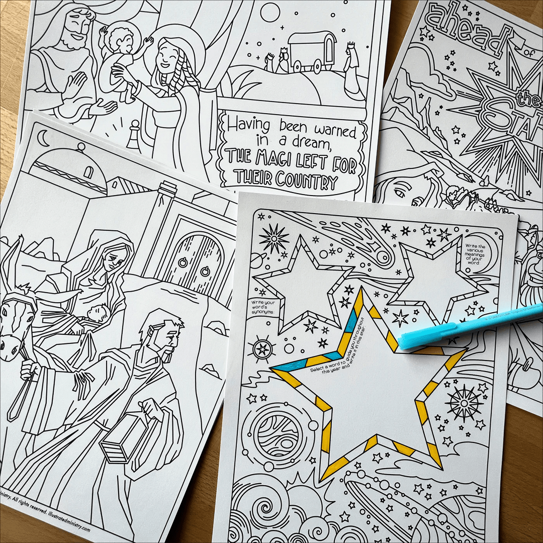 Epiphany Coloring Pages-min – Illustrated Ministry